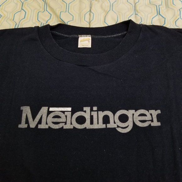 Vintage | Shirts | Vintage 8s Meidinger T Shirt German Electronics Tech ...